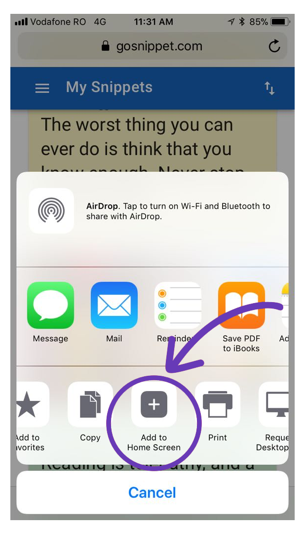 Snippet on your mobile phone - Snippet's Blog Snippet on your mobile phone - Snippet's Blog